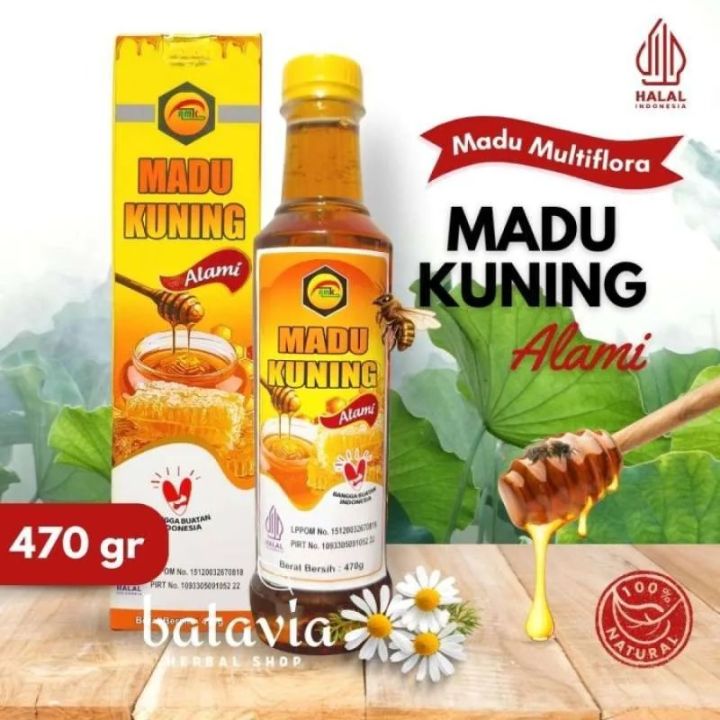 Madu kuning 470 gr & 1 kg | Lazada Indonesia