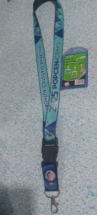 PSA POPCEN 2025-CBMS ID LACE LANYARD/NEW DESIGN | Lazada PH