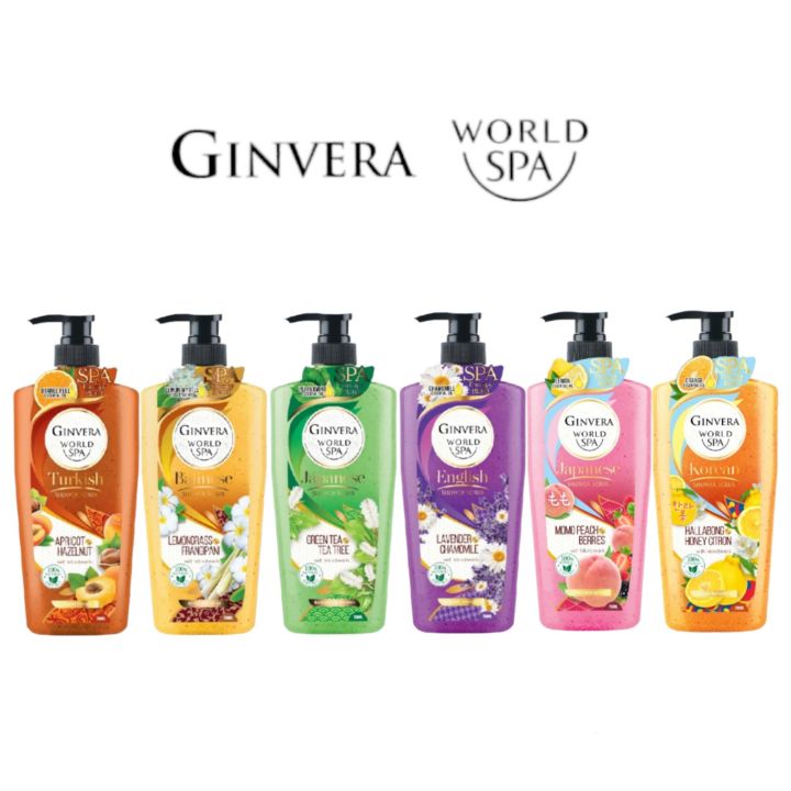 Ginvera World Spa Shower Scrub / Mandian 750ml | Lazada