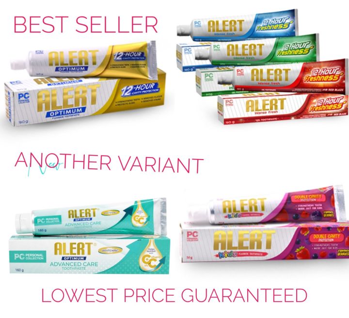 PC ALERT TOOTHPASTE 16Og and kids 50g | Lazada PH