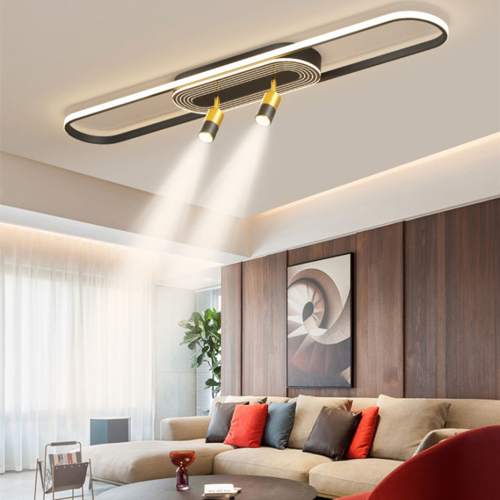 Nordic LED Spotlights Ceiling Light Tri color Nordic Chandelier Ceiling ...