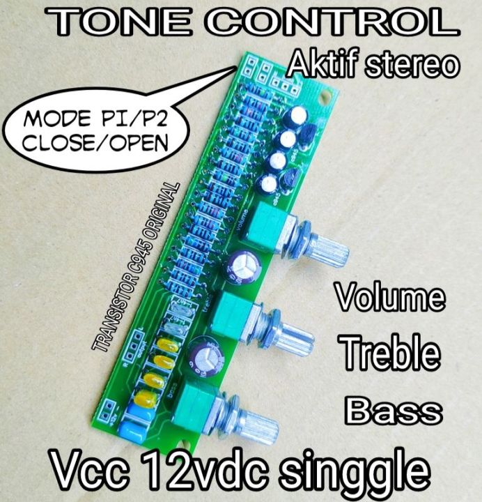 Tone Control Aktif Stereo / Tone Control Aktif Stereo Volume Treble dan ...