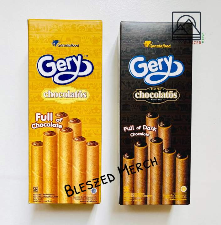 Gery Chocolatõs Chocolate/Dark Chocolate Wafer Rolls | Lazada PH