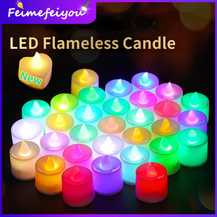 led candle lights Flameless candle light Decoration warmer lamp dinner ...