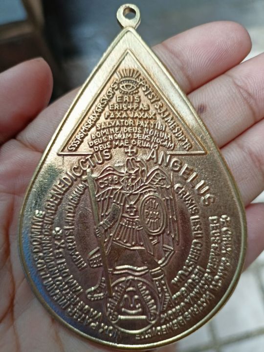 medalyong metatron/purong tanso/panglaban sa kulam barang inggit at ...
