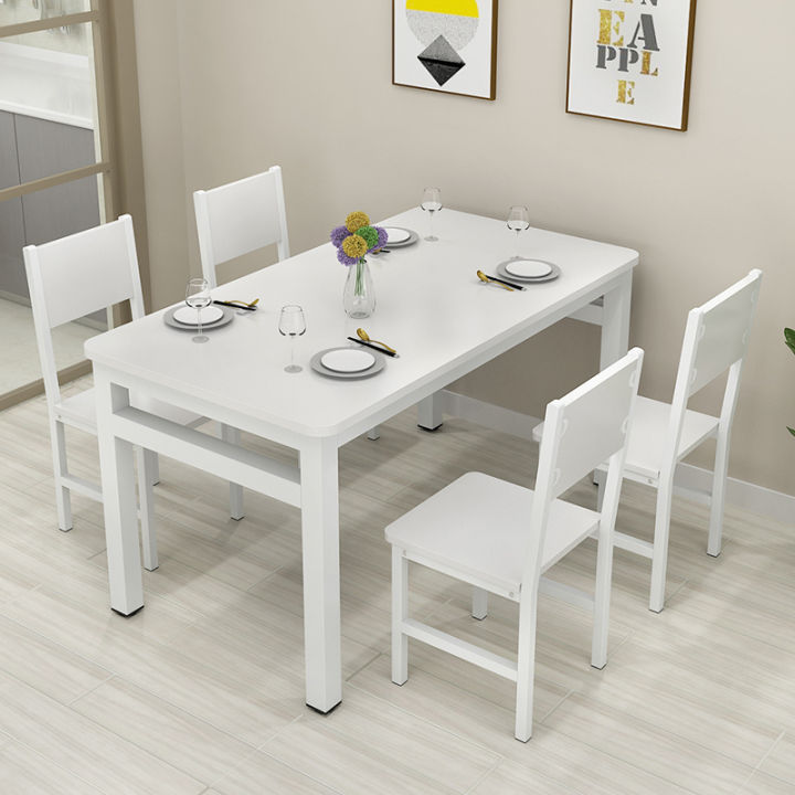 Modern Minimalist Restaurant Dining Table Rectangular Fast Food ...
