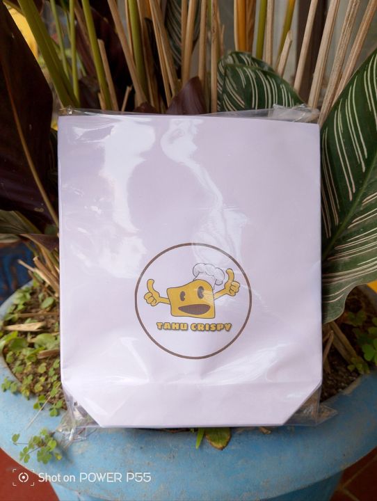 ( BISA CUSTOM LOGO ) Bungkus kertas gorengan, bungkus gorengan kertas ...