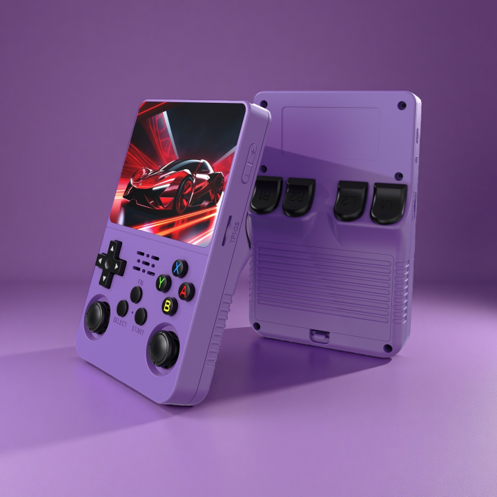 BOYHOM 64G 128G R36S Retro Handheld Game Console Linux System 3.5 Inch ...