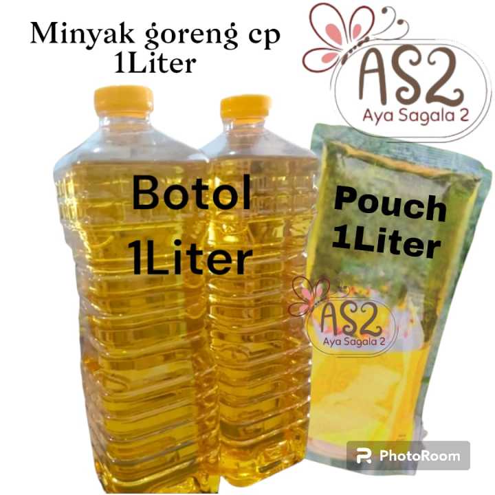 minyak goreng cp kemasan botol atau pouch 1Liter | Lazada Indonesia
