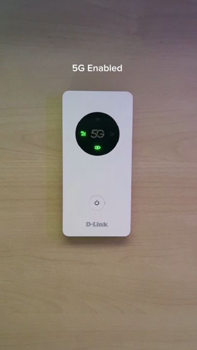 D-Link DWR-U2000 5G / 4G LTE 5000mAh Portable MiFi Wireless WiFi Modem ...