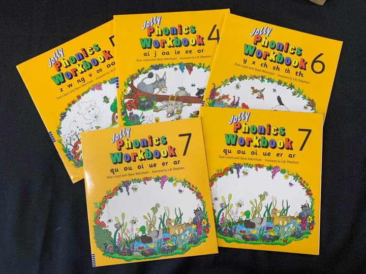 Jolly Phonics Workbook :Activity book Paperback (Pre-Owned) หนังสือภาษา ...