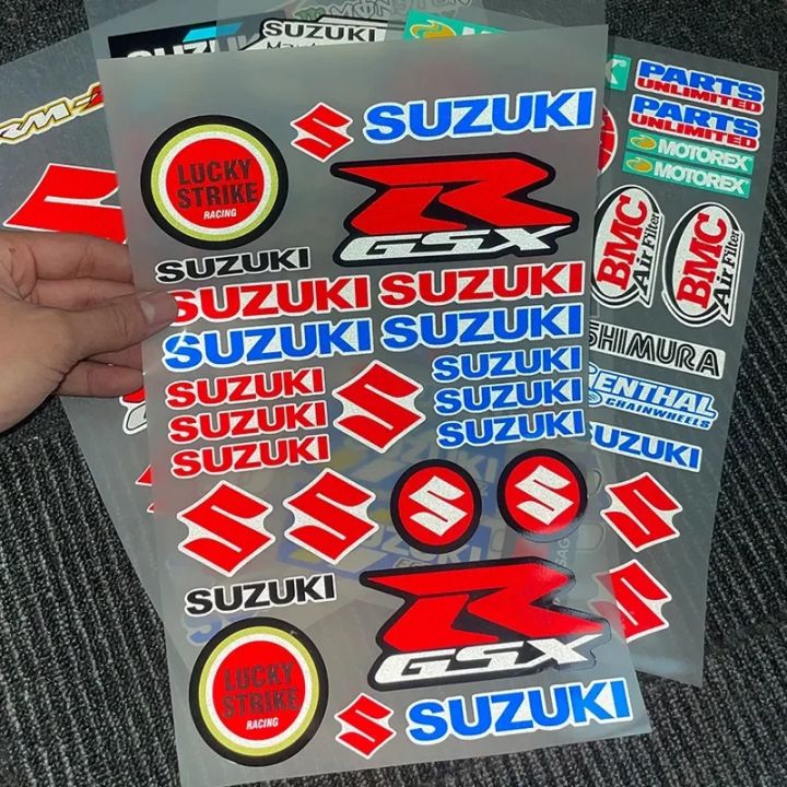 Motorcycle Stickers Suzuki Reflective Stickers UY/UU/USR 125/DL/GW ...