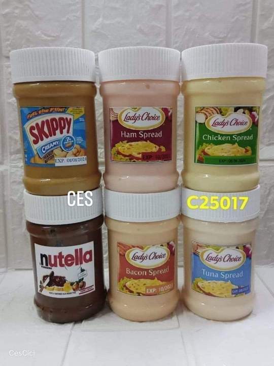 6in1 set mayo Choco spread set (250ml-300ml each jar Sweet ) | Lazada PH