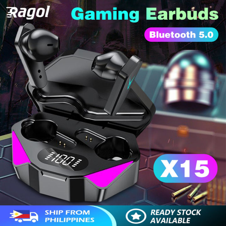 X15 TWS Wireless Earphones G11 Bluetooth Headphone LED Earbuds Gaming ...