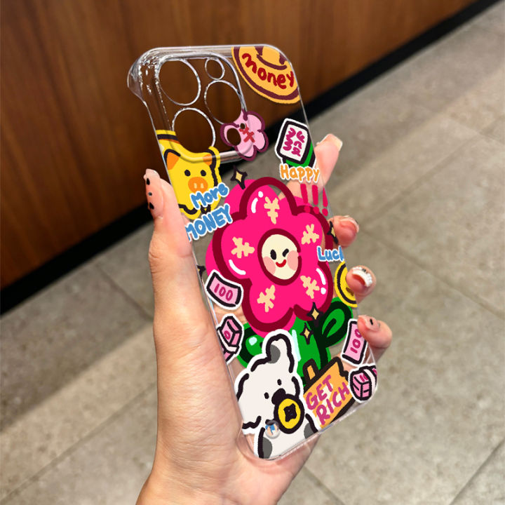 Ultra-Thin Semi-Enclosed Transparent Gou Kai Apple 17 Phone Case ...