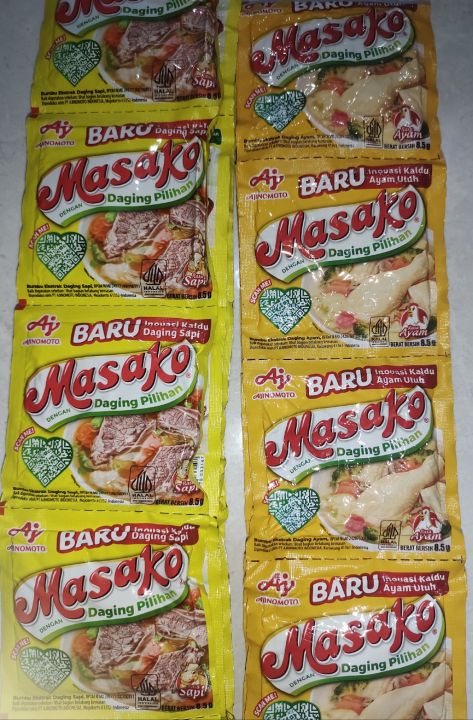 MASAKO RASA SAPI DAN AYAM 1 RENCENG (12 PCS) | Lazada Indonesia