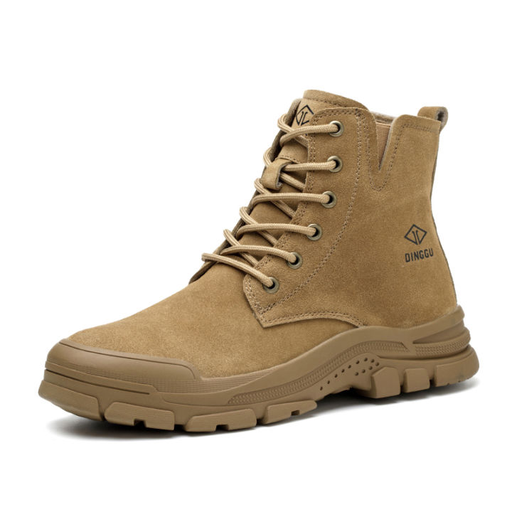DINGGU | Puncture and Crush Resistant Winter Safety Shoes | Lazada PH