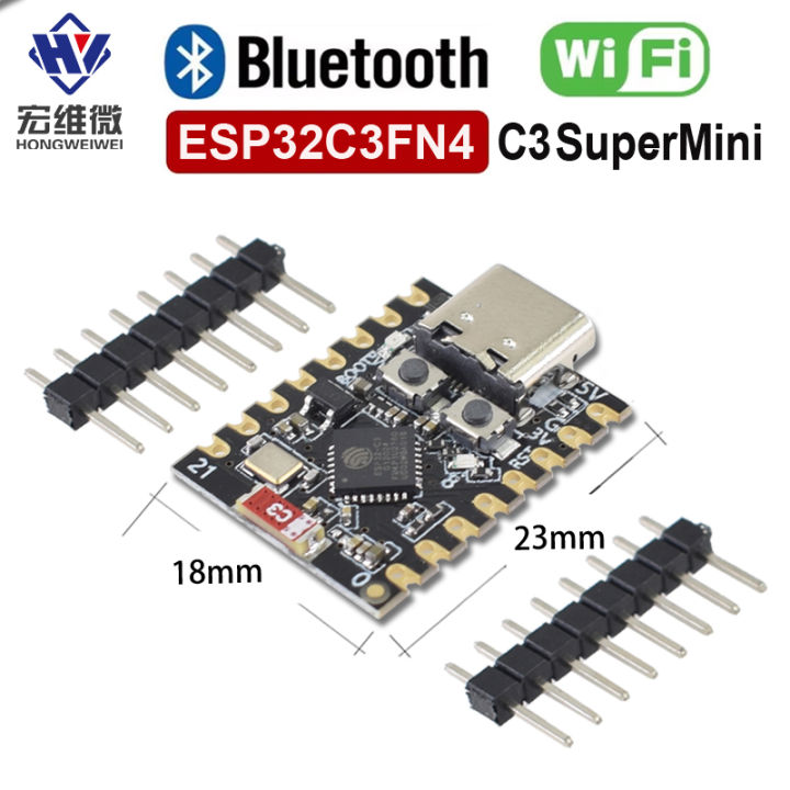 ESP32 C3 Development Board Modules Mini Wifi BT Bluetooth Module 32-Bit Single-Core Processor ...