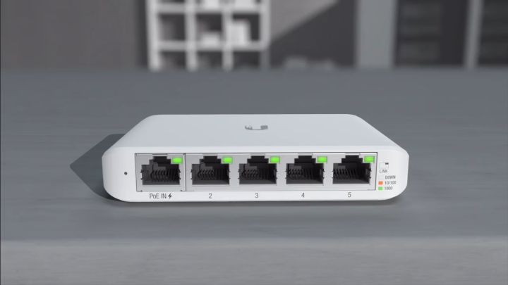 Ubiquiti Networks UniFi USW-Flex-Mini Managed 5-Port Gigabit Network ...