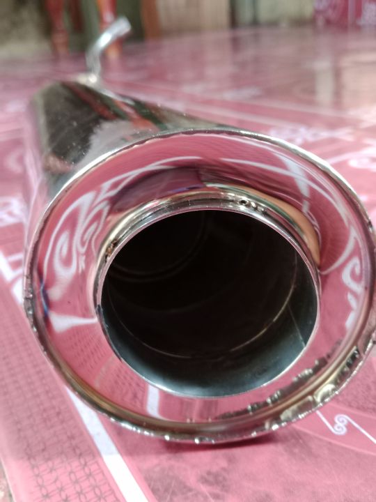 Power Pipe Stainless for Wave 110 -63mm | Lazada PH