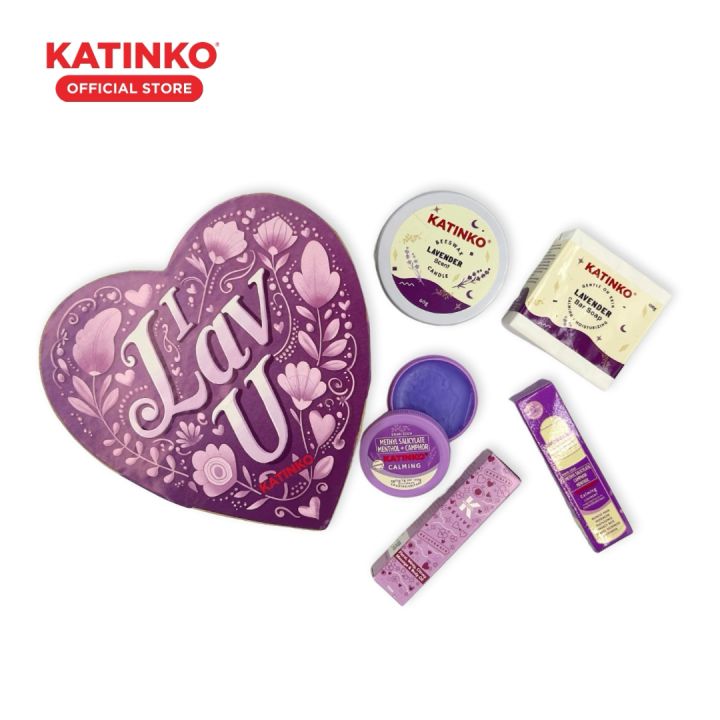 New Katinko Heart Box - Ginger, Lavender, Peppermint, and Refreshing ...