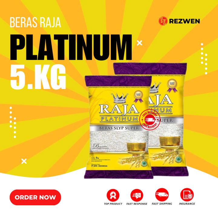 BERAS RAJA PLATINUM 5KG | Lazada Indonesia