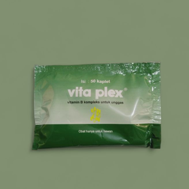VITA PLEX vitamin b kompleks untuk unggas isi 50 tablet | Lazada Indonesia