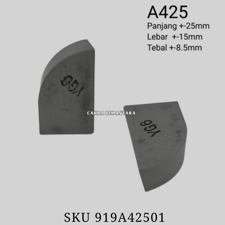 YG-6 A425 Widia A 425 carbide bubut luar dalam las brazing pahat YG 6 ...