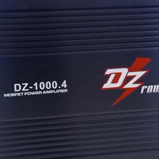 DZ POWER เครื่องเสียงรถยนต์ เพาเวอร์แอมป์ ขับลำโพงเสียงกลางแหลม คลาสAB ...