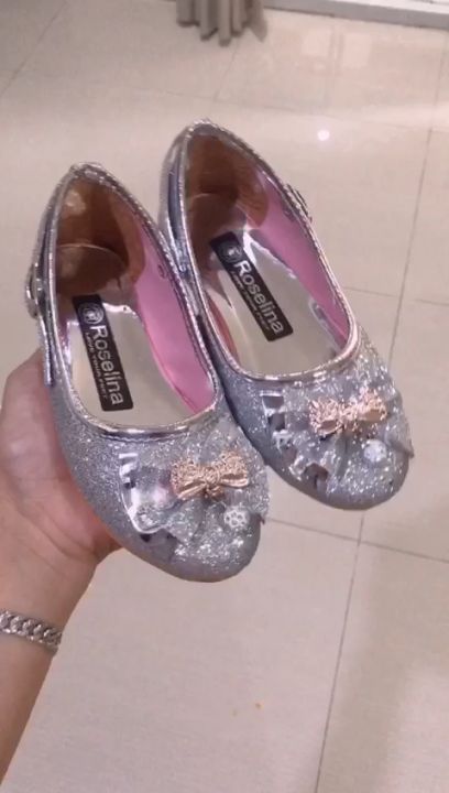 SEPATU PRINCESS FROZEN ANAK PEREMPUAN 26-35 / HAK HEELS SEDANG / SEPATU ...