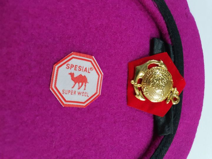 Baret Camel Marinir Dan Emblem | Baret Camel Army | Topi Baret Unta ...