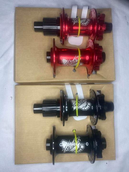 BOOST speedone soldier V1 EVO hubs thru axle MicroSpline HyperGlyde ...