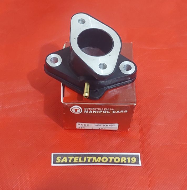 MANIPOL MANIFOLD INSULATOR INTAKE KARBURATOR GL PRO NEOTECH NEW MEGAPRO PRIMUS | Lazada Indonesia