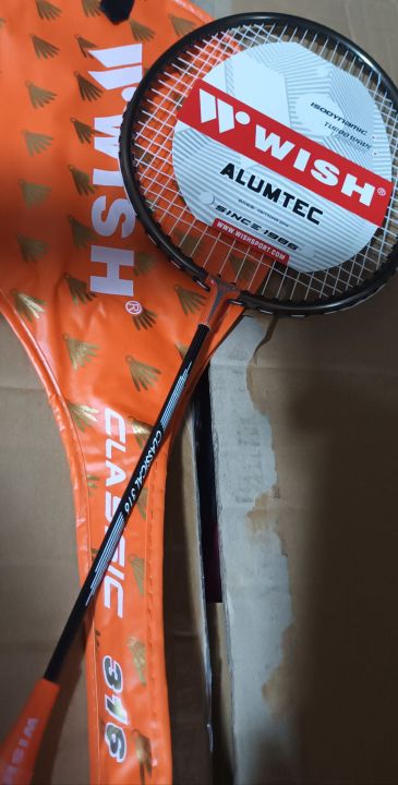 WISH BADMINTON RACKET Alumtec 316 | Lazada PH