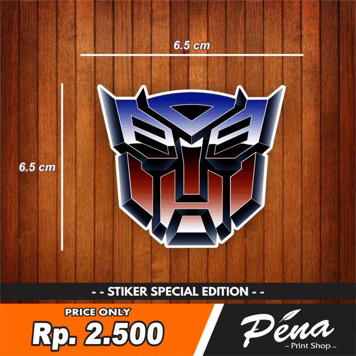 Sticker Stiker Transformer Transformers Keren Tahan Air | Lazada Indonesia
