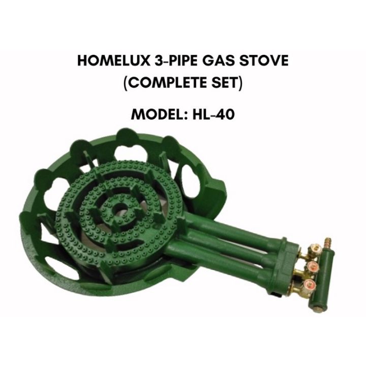 Homelux Cast Iron Gas Stove / Dapur Gas HL Series “HL-40” | Lazada