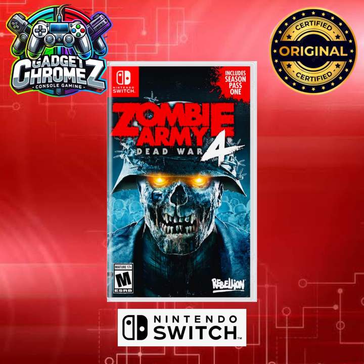 Zombie Army 4 Dead War | Nintendo Switch Game | BRANDNEW | Lazada PH