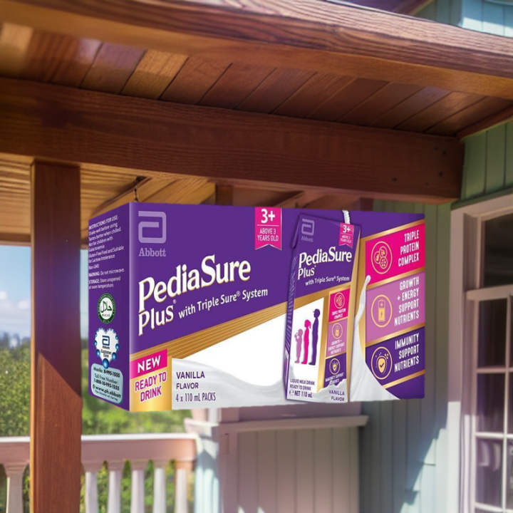 PediaSure Plus Ready-to-drink Milk 110gx4 | Lazada PH