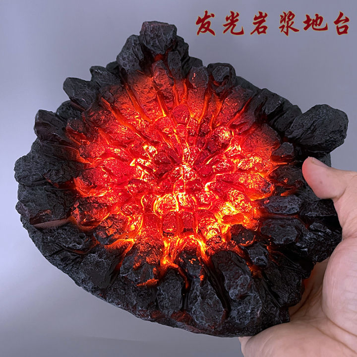 Gundam Anime Luminous Hand-Made Model Scene Combat Resin Deck All-Match ...