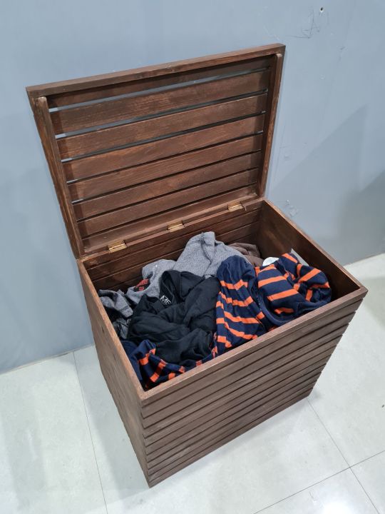 Megabox Wooden hamper with cover | Lazada PH