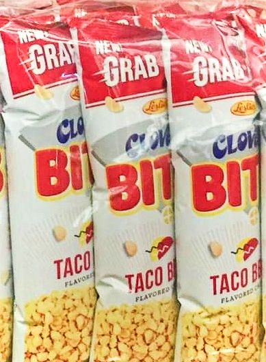 Clover Bits Taco Barbecue Flavor 20g OG Pinoy Chichirya Snack | Lazada PH