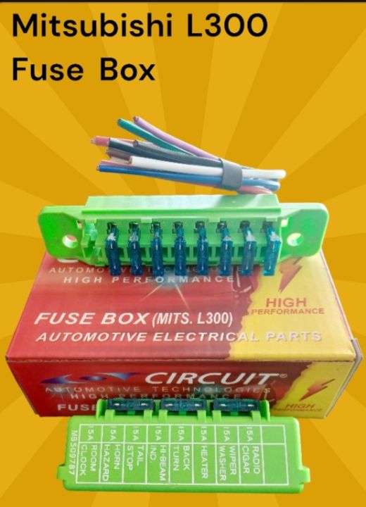 Mitsubishi L300 Fuse Box with 15AMP FUSE Plug in CFB-301 | Lazada PH