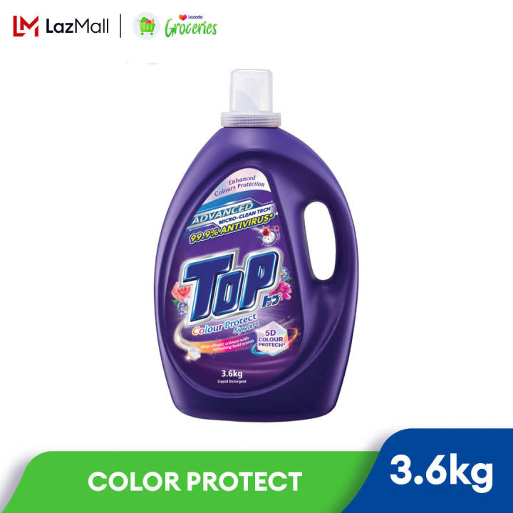 TOP Advance Micro-Clean Tech With 99.9% Antivirus Color Protect Laundry ...
