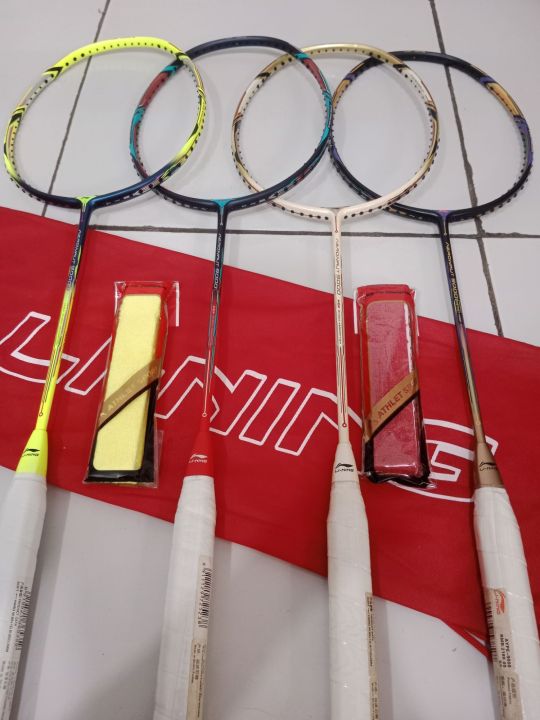 RAKET BADMINTON LI-NING AERONAUT 9000 tampa senar 1 raket | Lazada ...