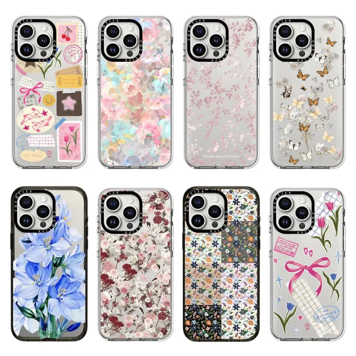 COCOTiFY Cute Floral Patchwork Magnetic Phone Case for 13 14 15 16 pro ...