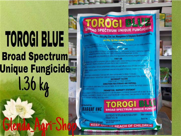TOROGI BLUE Broad Spectrum Unique Fungicide Original Pack (1.36 kgs ...