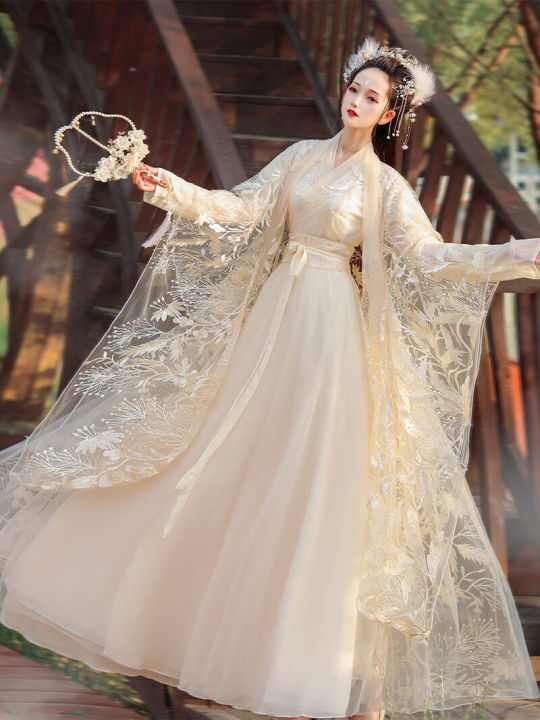 Original Yuehan Jin Dynasty Hanfu Women's New 2025 Improved Version Wei ...