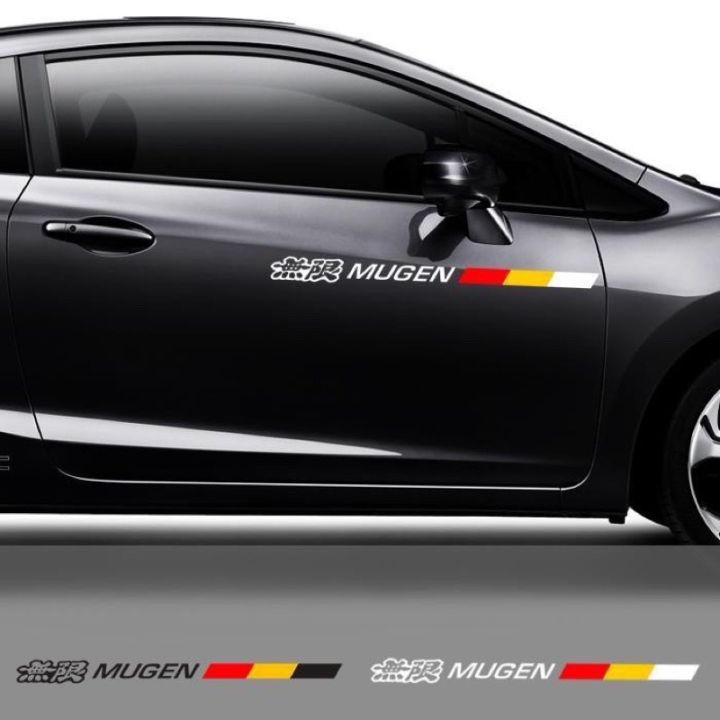 [Ready Stock] K092# MUGEN POWER Side Door Vinyl Decals Stickers | Lazada