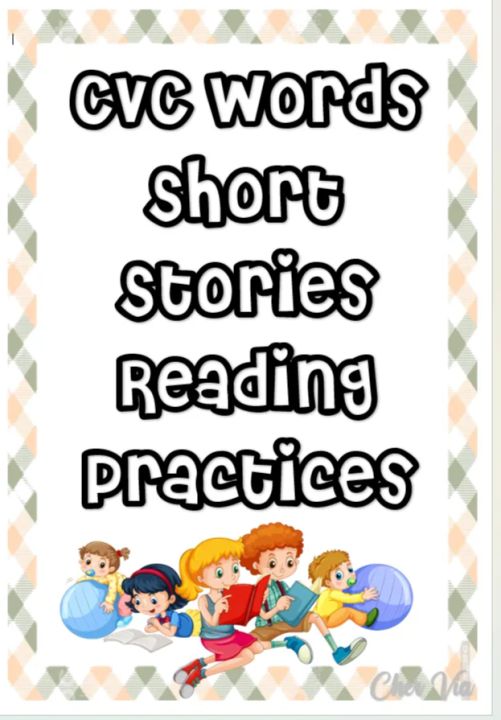 CVC Words Short Stories (26 pages) free bookbind | Lazada PH