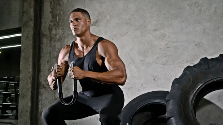 Power Twister Bar Upper Body Exercise for Chest, Shoulder, Forearm ...